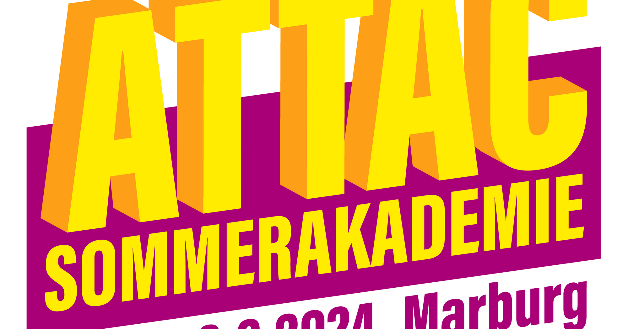 Attac-Sommerakademie 2024 - Attac Deutschland - www.attac.de