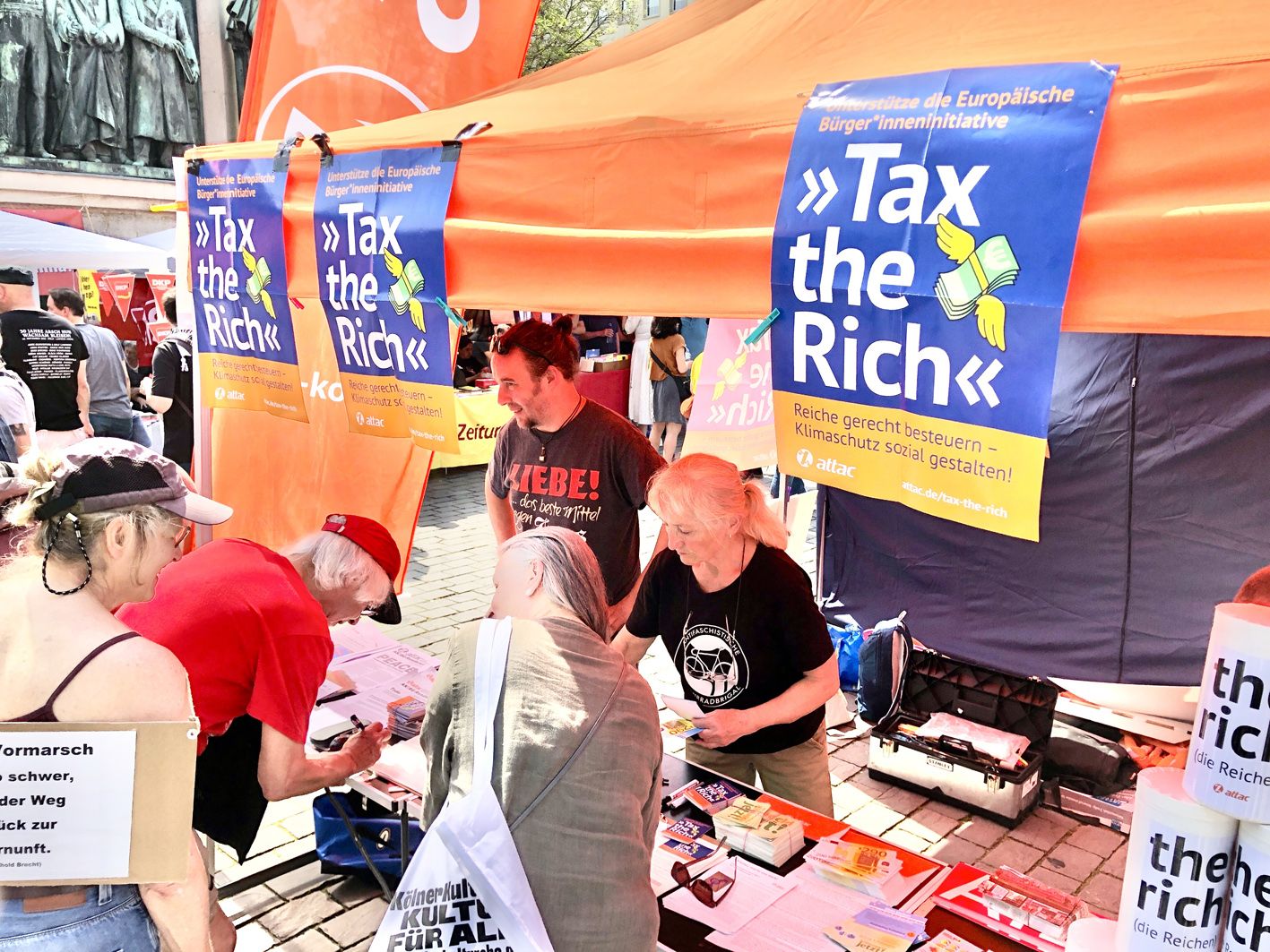 Tax the Rich! - Attac Deutschland - www.attac.de
